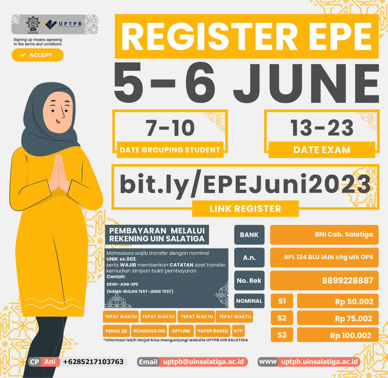 Tes English Proficiency Examination (EPE) UIN Salatiga Juni 2023 – UPT ...